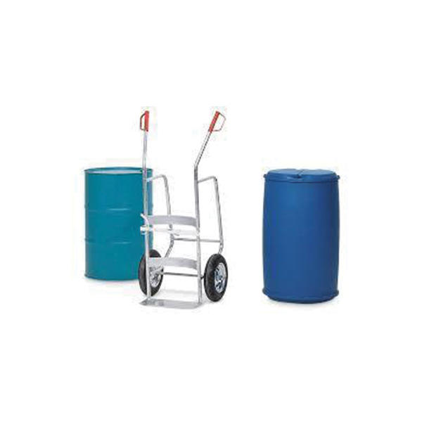 Bio Waste Collect Trolley - 1 Drum ( 2Wheels )Stainless Steel - Medpick