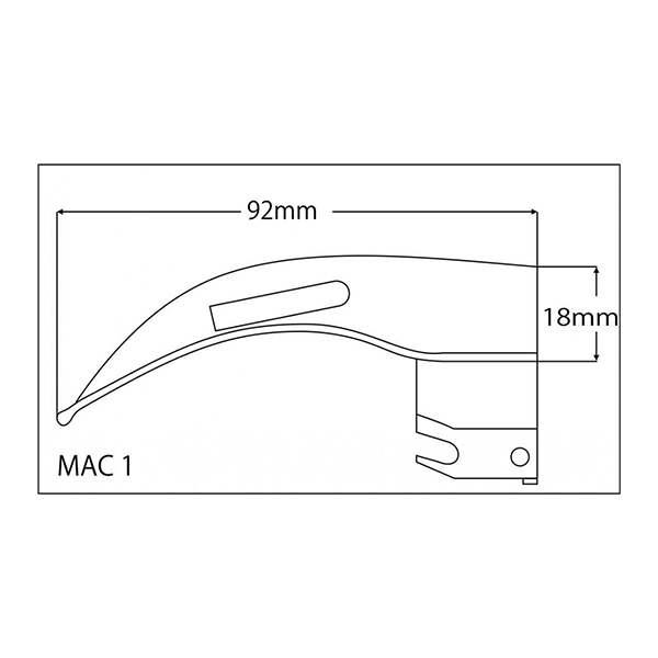 EXLITE® | F.O CHILD LARYNGOSCOPE SET – 70.300.101 - Medpick