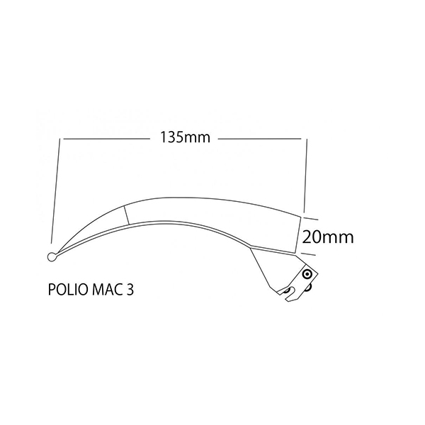 EXLITE® | F.O POLIO BLADE - 70.300.703 - Medpick