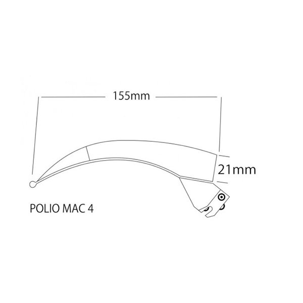 EXLITE® | F.O POLIO BLADE – 70.300.704 - Medpick