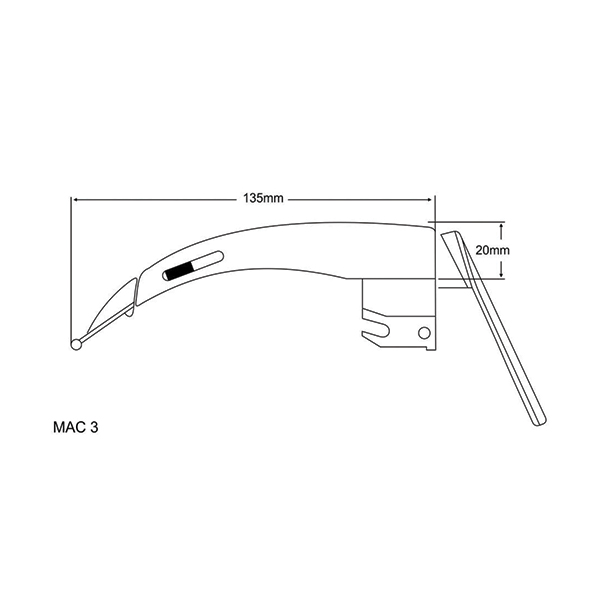LEDFLEX® | C FLEXIBLE MACINTOSH BLADE - 80.150.403 - Medpick