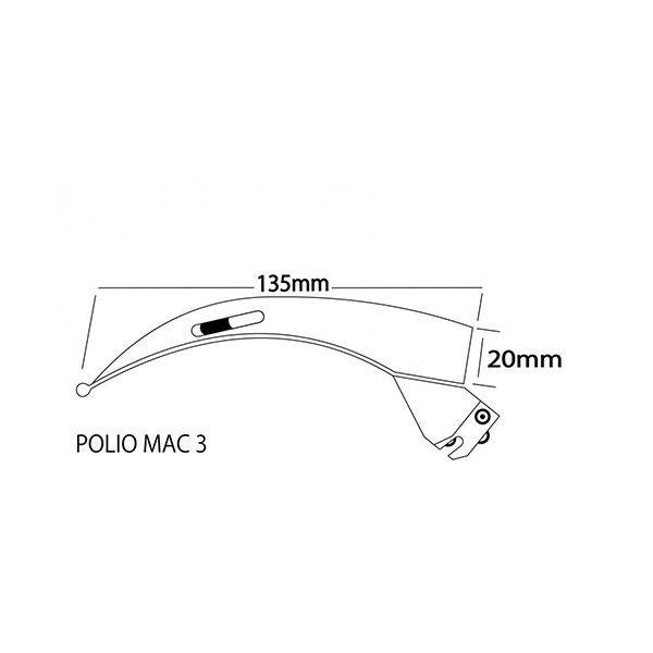 LEDLITE® | C POLIO MACINTOSH BLADE - 80.150.403 - Medpick