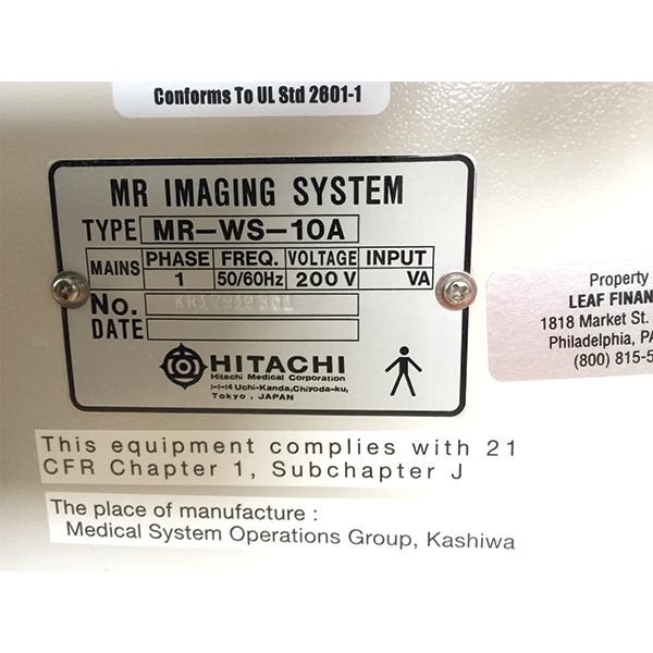MRI Scanner – Airis 2 - Medpick