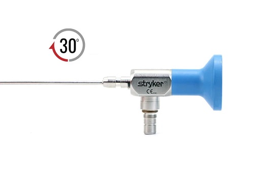 Stryker 2.3 mm 30º Autoclavable Arthroscope, Eyepiece, Speed-Lock™, 72 ...